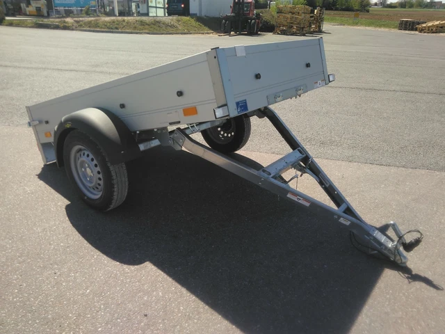 PKW ANHÄNGER TIEFLADER 750 kg Humbaur Startrailer H 752010 DK SOFORT ...