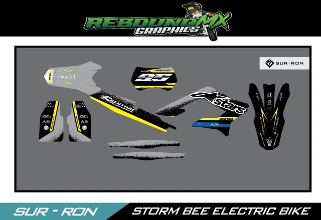 SUR-RON GRAPHICS KIT for Sur-Ron Light Bee X Surron Wrap Sticker ...