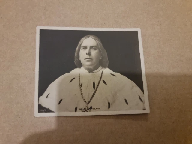RARE MINIATURE POSTCARD. Actor Actress. Mr E. S. Willard. Vintage. c1910's EUR 7,23 - PicClick FR