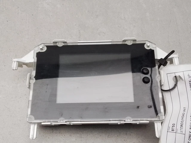 MAZDA BT50 STEREO/HEAD Unit Display Unit Only, Non Sat Nav Type, Small ...