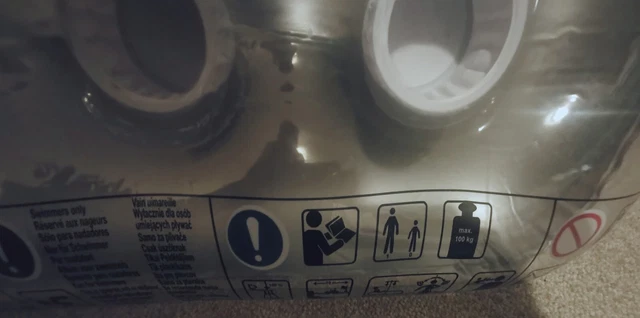 INTEX LARGE SOFT Inflatable Lilo) Read Description - Aufblasbar-Looner ...