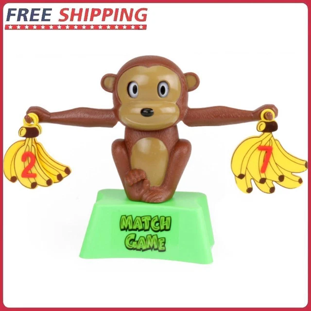 MONKEY MATCH MATH Balance Scale Number Children Kid Puzzle Educational ...