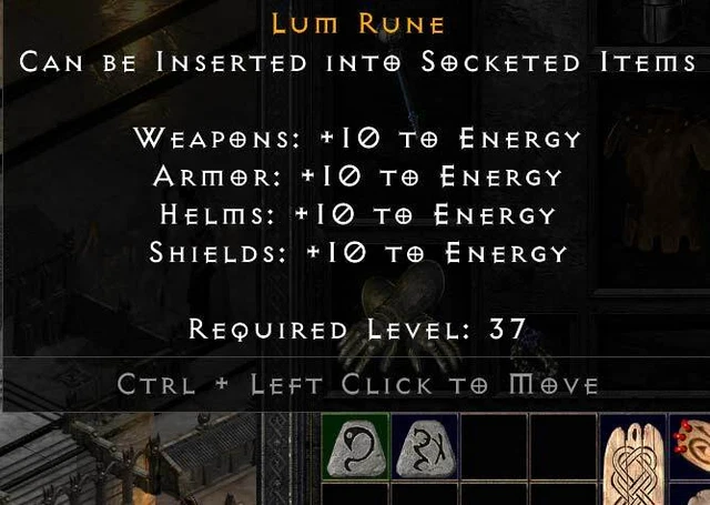 DIABLO 2 RESURRECTED D2R - Lum Rune + Eth + Nef Runes PC,PS4,PS5 £3.93 ...