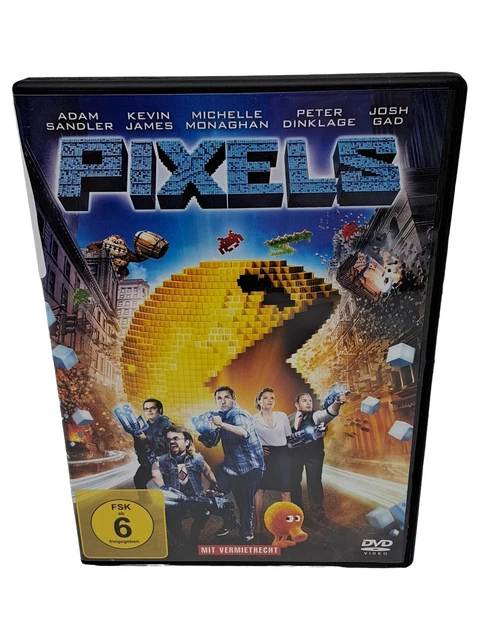 PIXELS DVD SCIENCE Fiction Komödie Adam Sandler FSK 6 Weltraum EUR 2,53 ...