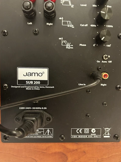 JAMO SUB 200 Subwoofer £104.68 - PicClick UK