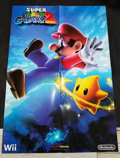 GRAND POSTER SUPER Mario Galaxy 2 / Monster Hunter Nintendo Wii EUR 18 ...