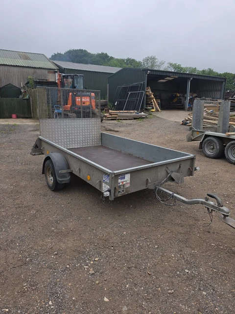 TRAILER IFOR WILLIAMS P8E 8 X 4 Single Axle £1,295.00 - PicClick UK