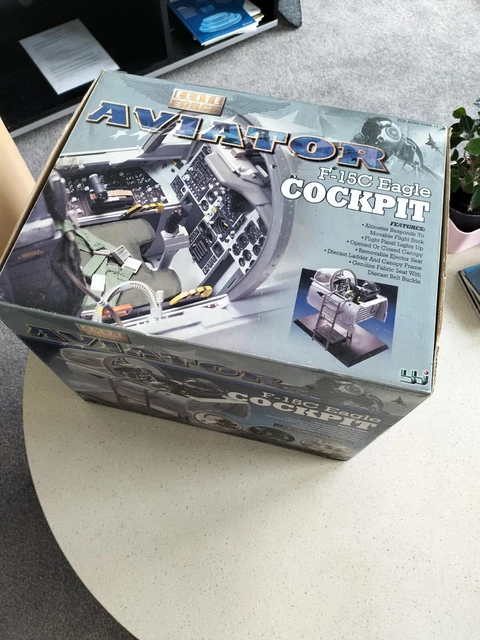 ELITE FORCE AVIATOR F-15C Eagle Cockpit 1/6 Scale $1,000.00 - PicClick AU