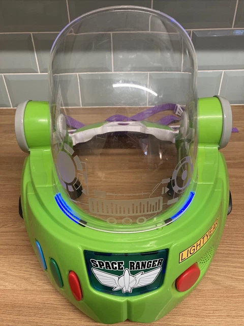 DISNEY PIXAR TOY Story Buzz Lightyear Helmet With Lights & Sounds ...