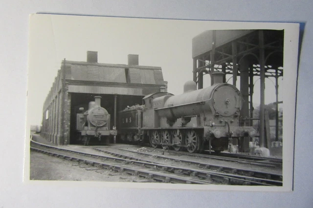 RWY1342 - LMS Locomotive OXFORD LNWR Railway Shed - Real Photo £4.99 ...