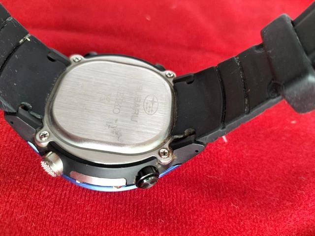 SEIKO PROSPEX S833-00B0 SUBARU Bluetooth Degital Solar Mens Watch Auth ...