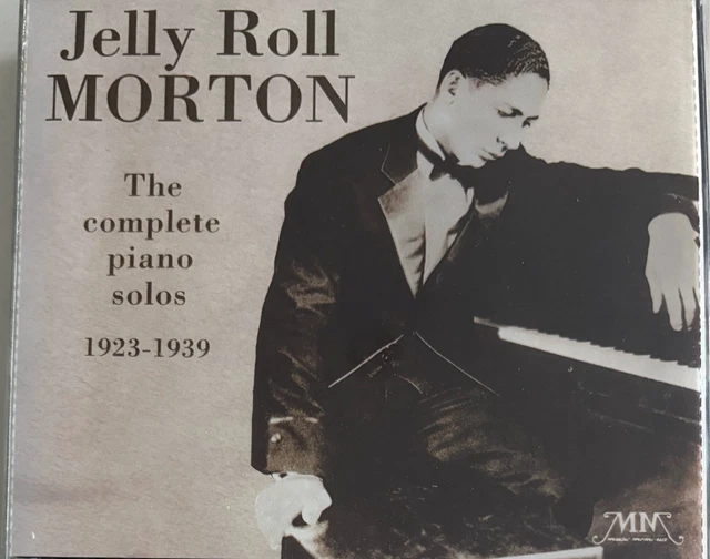 JELLY ROLL MORTON - The Complete Piano Solos 1923-1939 2 x CD 1991 Exc ...
