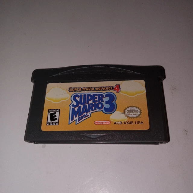 SUPER MARIO ADVANCE 4 Gba Super Mario Bros 3 Nintendo Gameboy Advance ... SUPER MARIO ADVANCE 4 Gba Super Mario Bros 3 Nintendo Gameboy Advance ...
