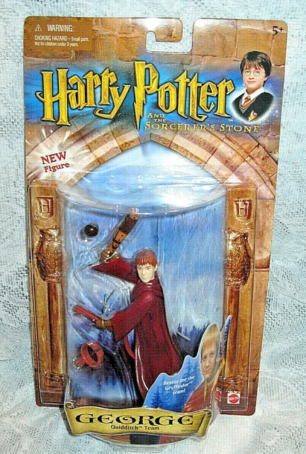 MATTEL HARRY POTTER & The Sorcerer's Stone George Weasley Quidditch Team Figure £7.75 - PicClick UK