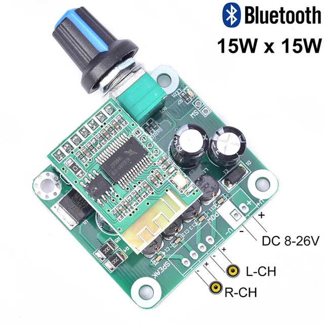 BLUETOOTH AMPLIFIER MODULE 5W Mono ClassWireless Lossless Music Player ...