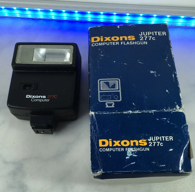 VINTAGE CAMERA PHOTOGRAPHY Prinz jupiter 277c computer flashgun hot ...