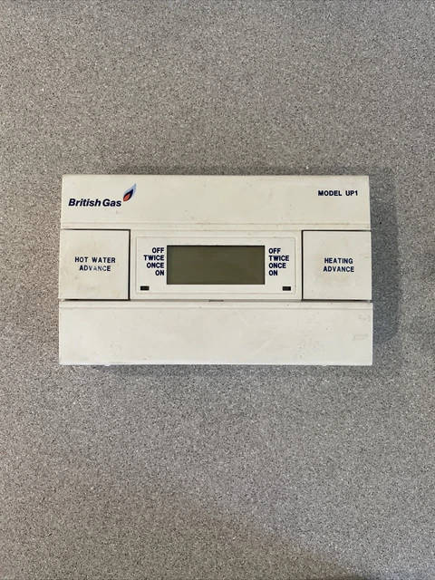 BRITISH GAS UP1 Central Heating & Hot Water 2 Channel Programmer £5.00 ...