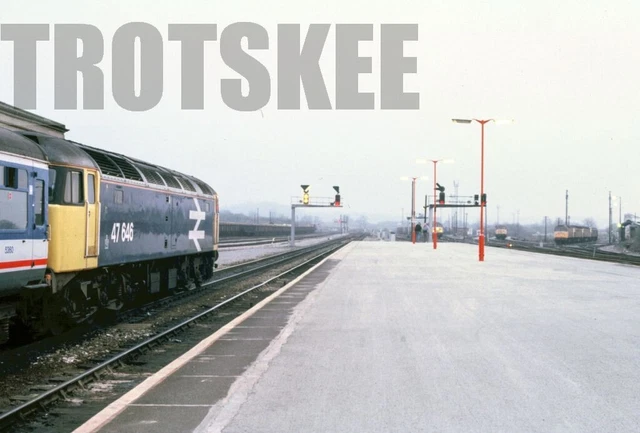 35MM SLIDE BR British Railways Diesel Loco Class 47 47646 c1986 Original £4.98 - PicClick UK