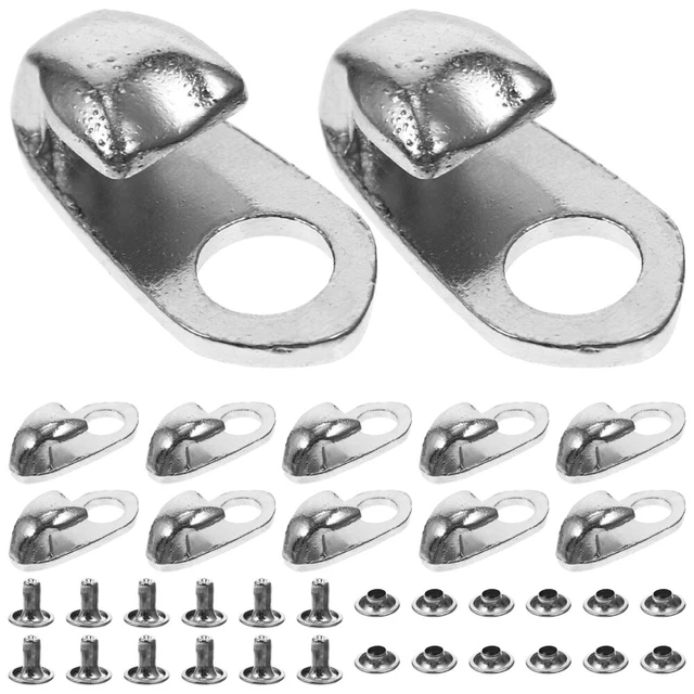 12PCS SHOE HOOK Alloy Boot Eyelet Repair Kit Shoes Lace Hooks £4.45 ...