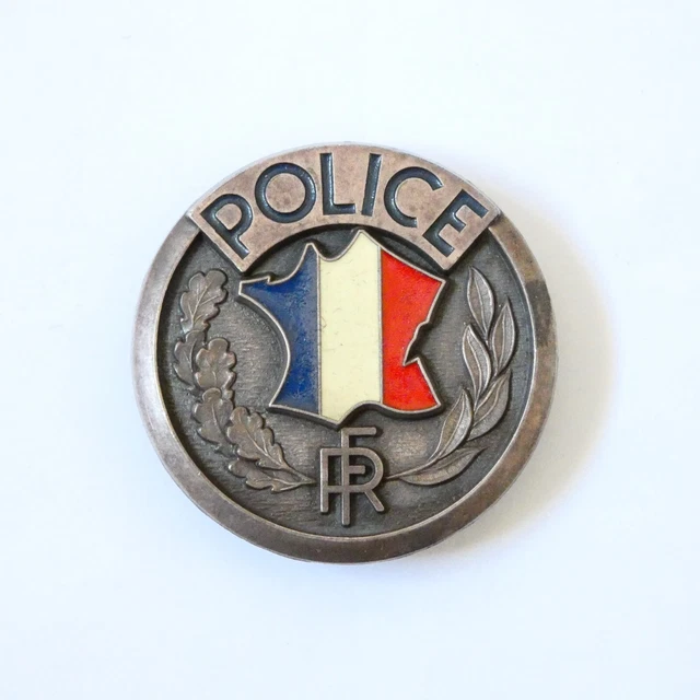 INSIGNE BADGE POLICE Nationale Arcapea Paris Rf Republique Francaise ...