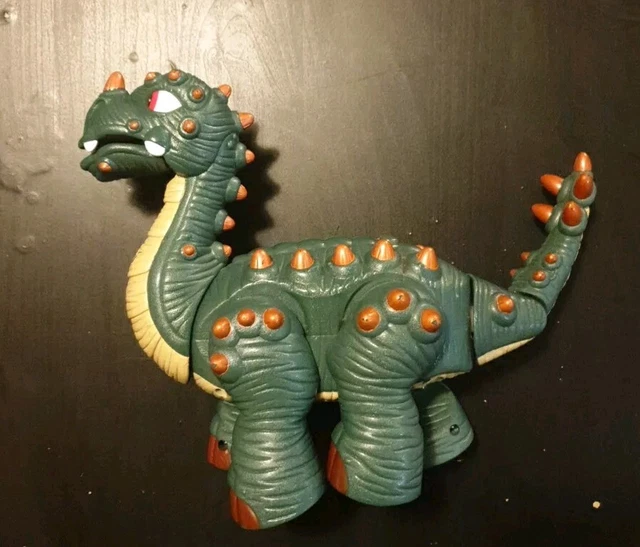 FISHER-PRICE IMAGINEXT SPIKE Junior The Ultra Dinosaur Toy Working ...