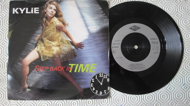 KYLIE MINOGUE STEP Back in Time 7" 1990 **VG/EX+** EUR 3,60 - PicClick DE
