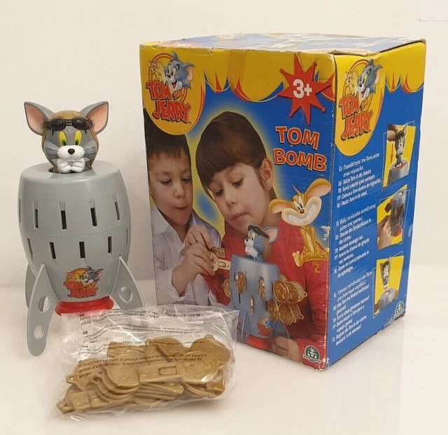 TOM AND JERRY Tom Bomb Pop Up Game - Complete in *VGC* £14.99 - PicClick UK