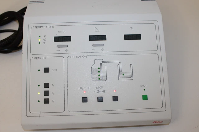 LEICA 655302 CONTROL Unit Biosystems Nitrogen Freezer Controller 153/76 ...