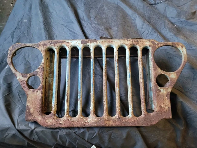 ORIGINAL WW2 FORD GPW Willys MB Radiator Jeep 1942 Grill ACM £150.00 ...