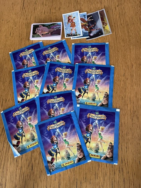 TINKERBELL PIRATE FAIRY Panini STICKERS Disney Fairies Bundle £10.99 ...