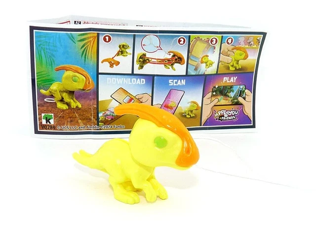 JURASSIC WORLD PARASAURUS Funko Pop from KINDER JOY Egg from 2024 [ID ...