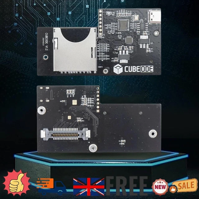 CUBEODE V1.2 GC Loder Replace Original DVD Drive for NGC GameCube Game ...