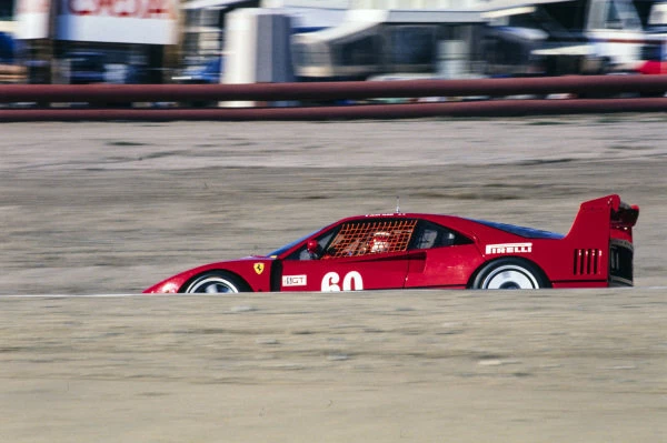 JEAN ALESI, FERRARI France, Ferrari F40 IMSA 1989 Old Motor Racing ...
