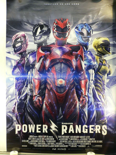 POWER RANGERS - Becky G - Dacre Montgomery - Filmposter A1 84x60cm ...