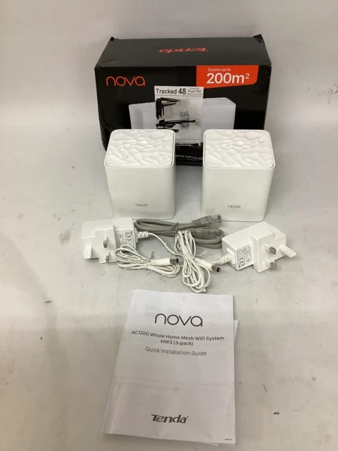 TENDA NOVA MESH MW3 AC1200 Sistema WiFi Intero Home Mesh Confezione da ...