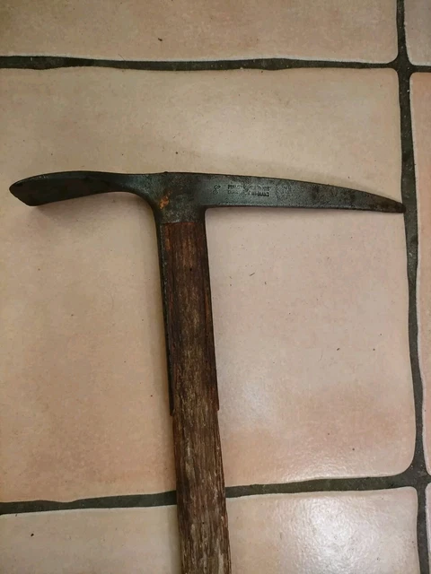 ANCIEN PIOLET FRANÇOIS Simond Chamonix Mont Blanc Manche Cassé à ...