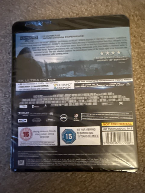 THE REVENANT 4K Ultra HD £10.80 - PicClick UK