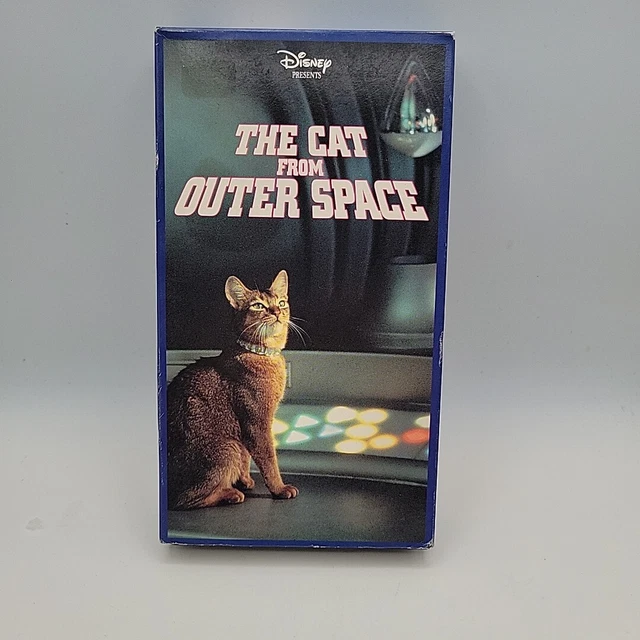 DISNEY PRESENTS THE Cat From Outer Space VHS 1978, 1997 Video Vintage £ ...