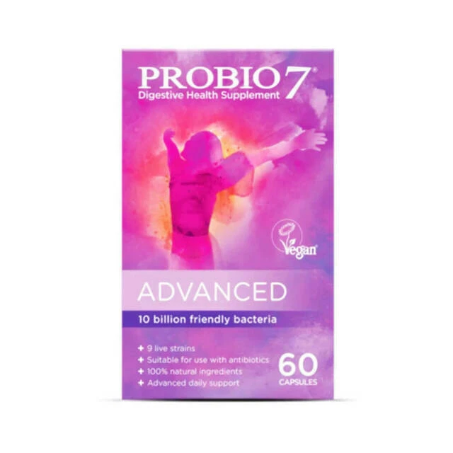 PROBIO7 ADVANCED FORMULA Probiotics - 60 Vegan Capsules £12.00 ...