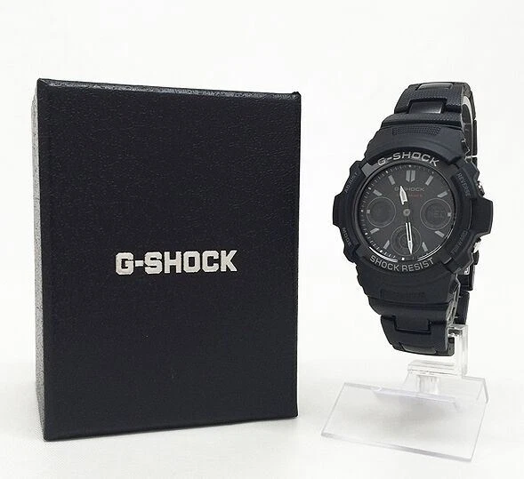 CASIO G-SHOCK AWG-M100SBC-1AJF Radiowelle Solar Herrenuhr Neu im Karton ...