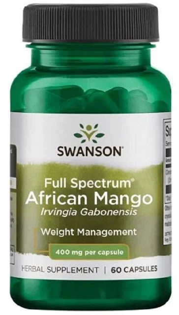 SWANSON TOUTE LA Gamme Mangue Africaine (Irvingia Gabonensis),400mg - 60 Gélules EUR 19,03 ...