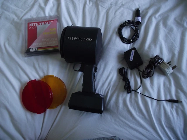 RC 500K NITE tracker 500000 CP cordless rechargeable spotlight lamping ...