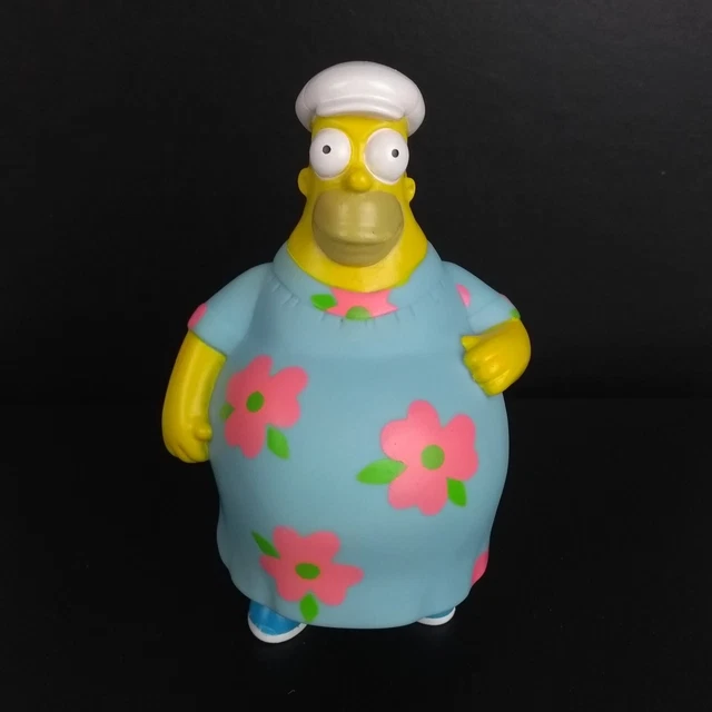 VINTAGE FAT HOMER Simpson Figure The Simpsons Burger King Toy Figure ...