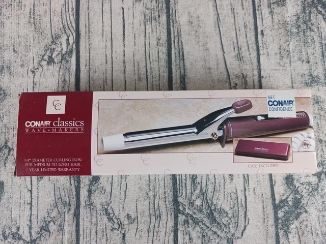 VINTAGE CONAIR CURLING Iron - Conair Classics Wave Makers (1987) New ...