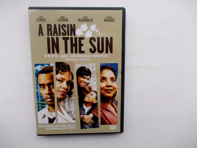 A RAISIN IN The Sun (DVD) Sean Combs,Sanaa Lathan,Audra McDonald ...