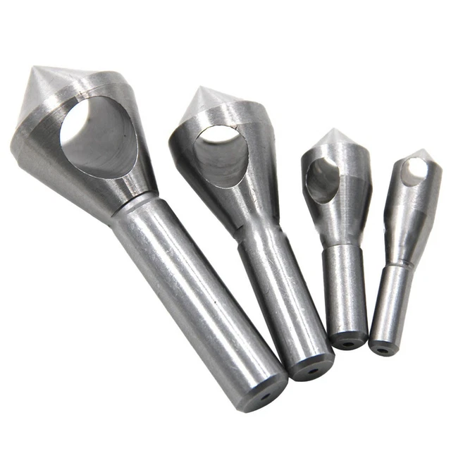 VERSATILE HIGH SPEED Steel Countersink Drill Bit Set 4pcs for Various ...