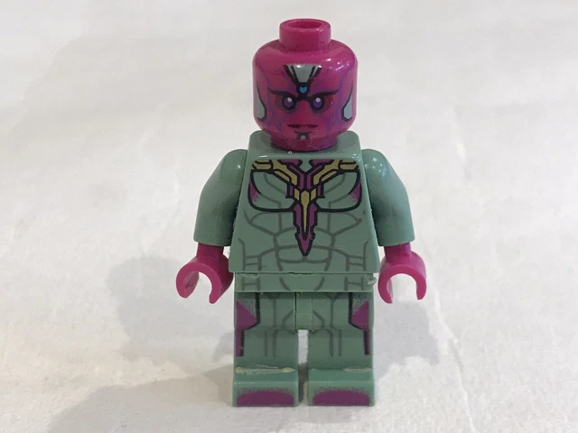 LEGO VISION MINIFIGURE Marvel Avengers Super Heroes P/N sh0178 Set ...