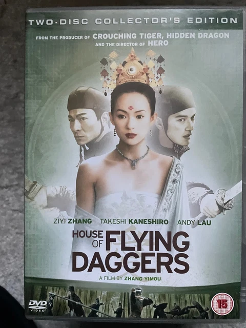 HOUSE OF FLYING Daggers DVD (2005) Takeshi Kaneshiro, 2 Disc Collectors ...
