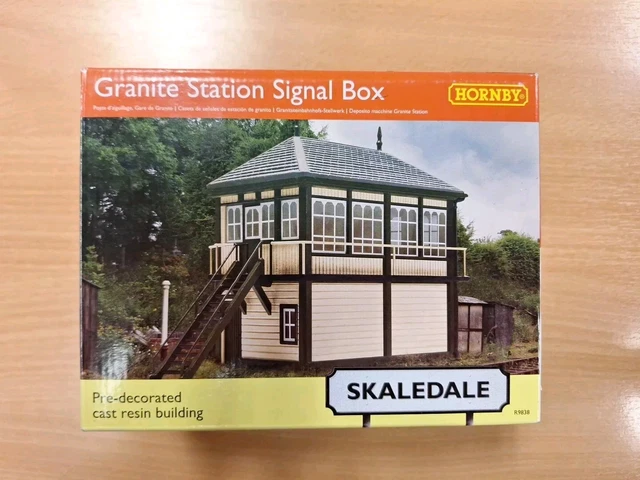 HORNBY 'OO' GAUGE R9838 Granite Station Signal Box £39.99 - PicClick UK