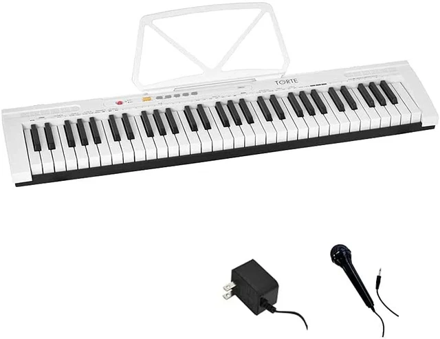 NEW TORTE ELECTRONIC keyboard 61 keyboard Japanese notation keyboard ...